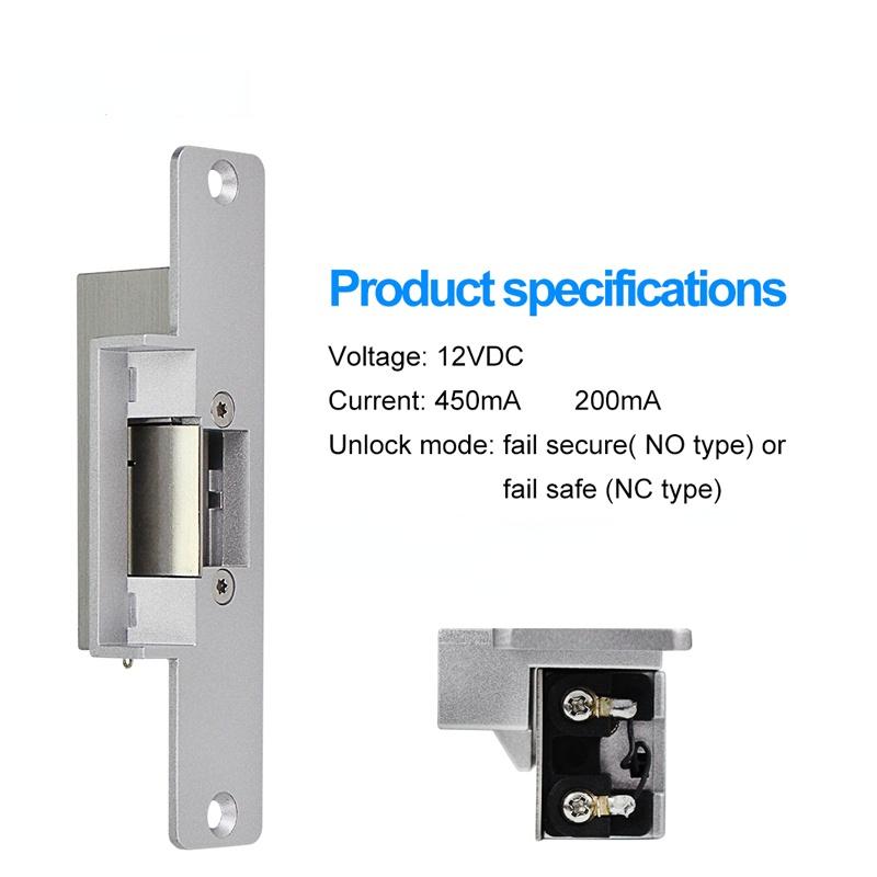 Buy New DC12V Electric Strike Lock NO NC Narrow Fail Secure Fail Safe ...