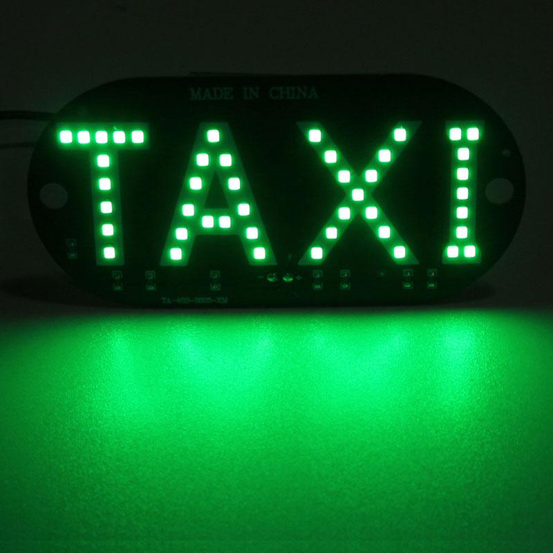 1pcs DIY DC12V 45 LED DRL Car Taxi Meter Cab Sign Light Lamp Bulb 4 ...