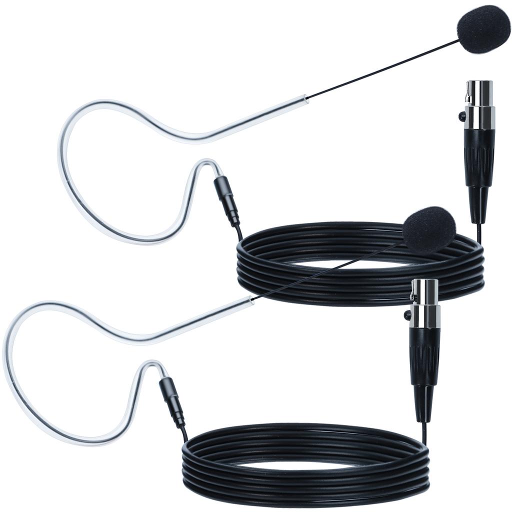 Buy Ear Back Electric Microphone 2 Pcs Headset Headworn Single Earhook ...