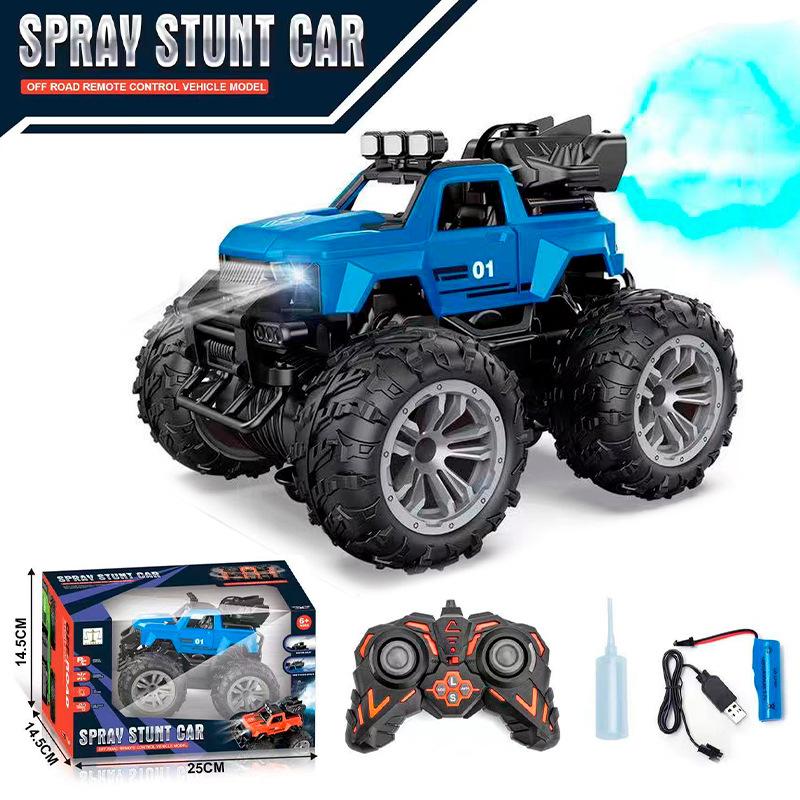 Off-Road Remote Control Eight-Way Bigfoot Stunt Racing Car Wireless ...