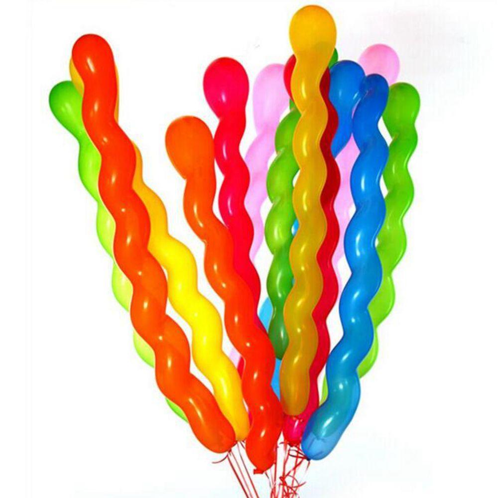 Buy 10Pcs Thicken Decor Latex Wedding Balloon Thread Long Twisting at ...