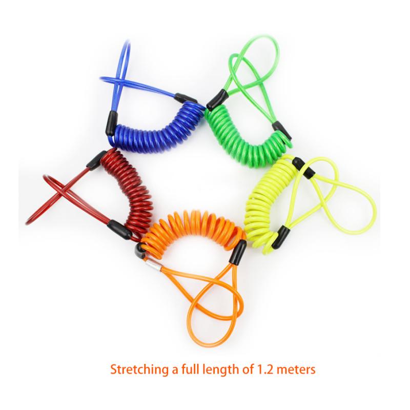 Stainless Steel Spring Rope Chain Fall Prevention Theft Prevention Loss ...