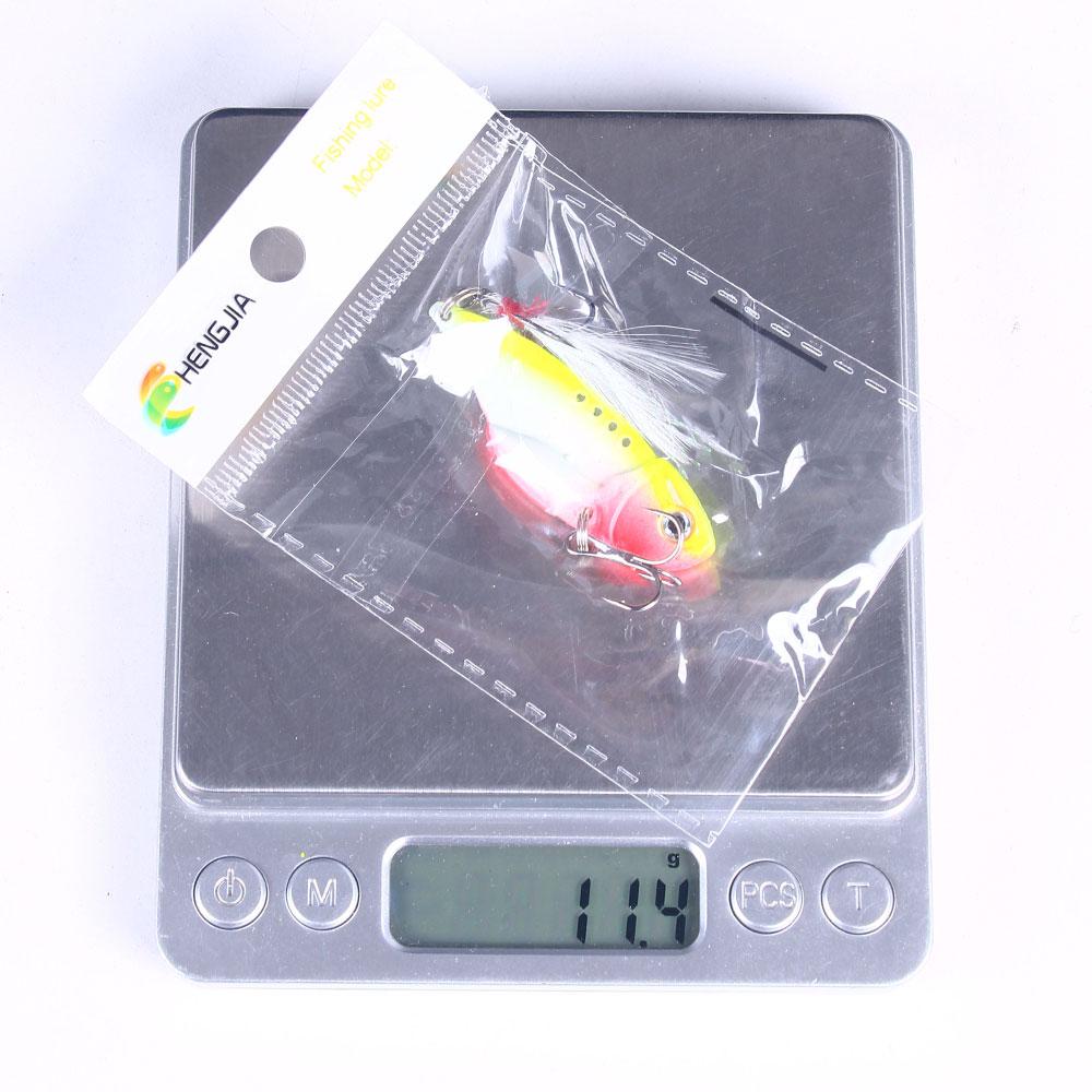 Buy 5PCS 5.5cm 11g Metal VIB Lures 3D Eyes Vivid Vibrations Spoon Lure Fishing bait Bass ...