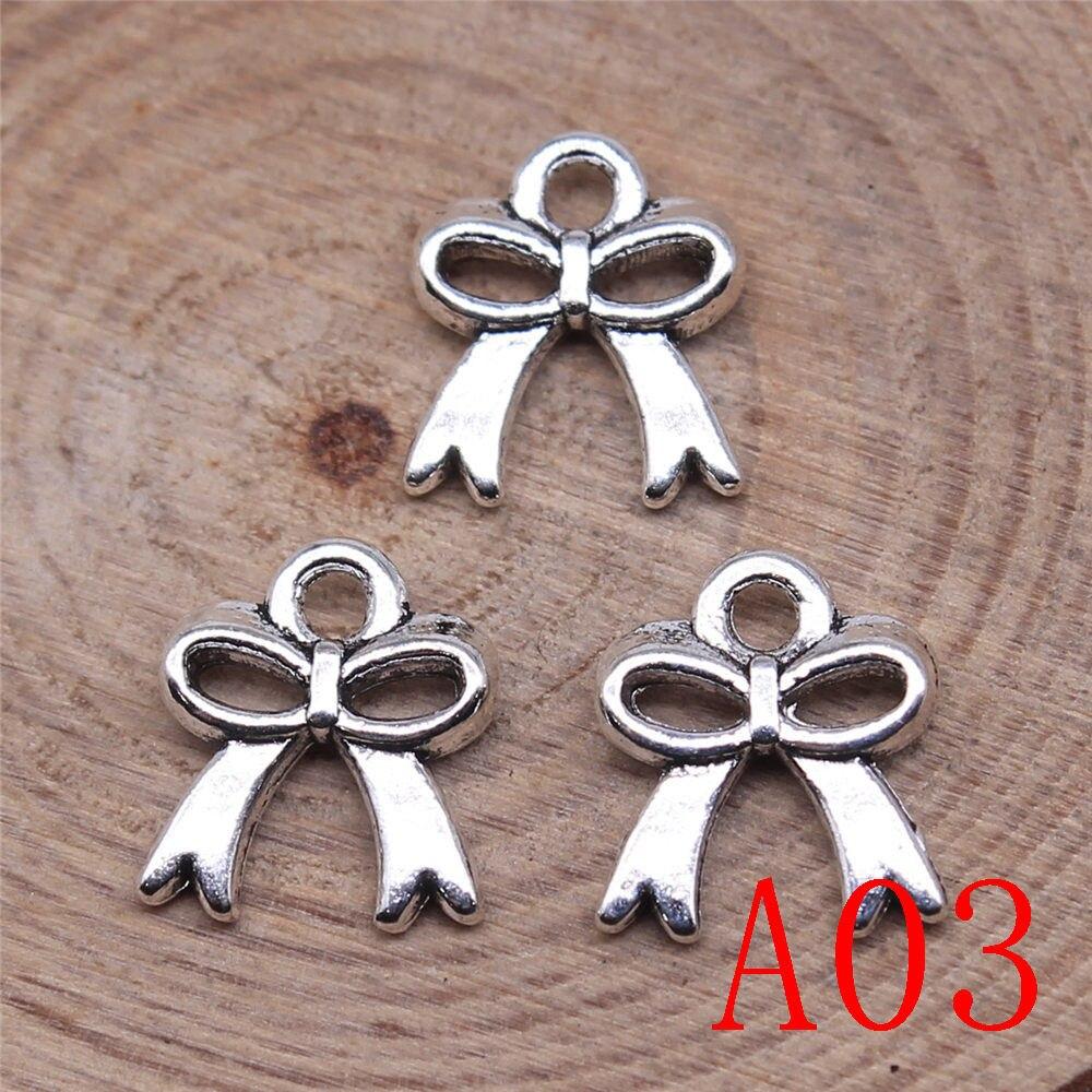 New Arrival Small Bow Charms For Jewelry Making Gifts For Women uygun ...