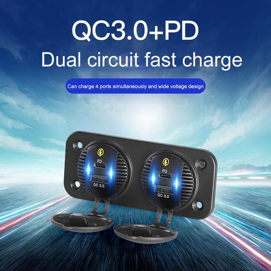 Car Charger High-speed Charging Overcurrent Protection ABS USB Car ...