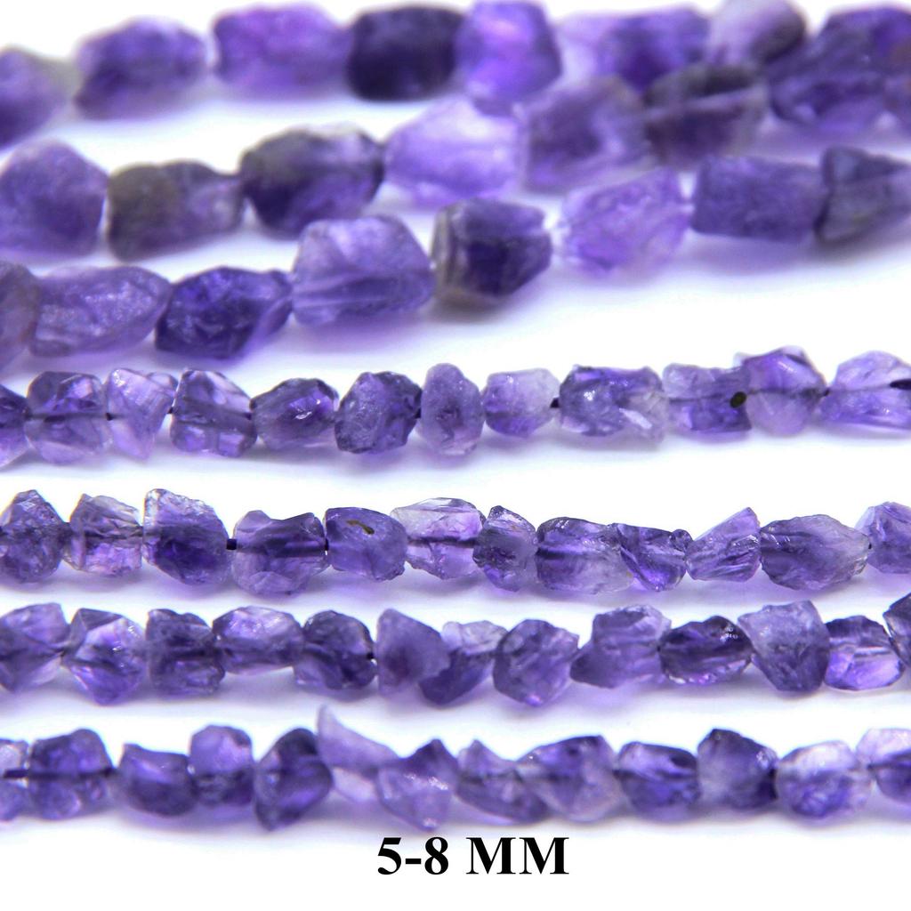 Buy Natural Raw Amethyst Nugget Beads AAA Quality, Amethyst Crystal ...