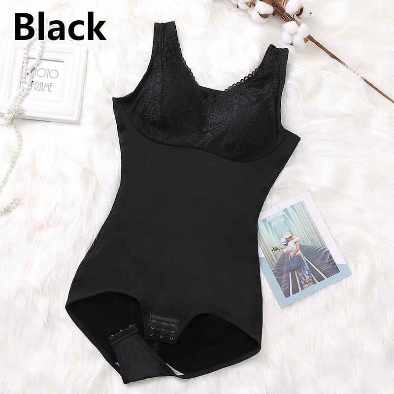 Buy Women's Thermal Slimming Waist Trainer Bodysuit Shapewear Plus Size ...