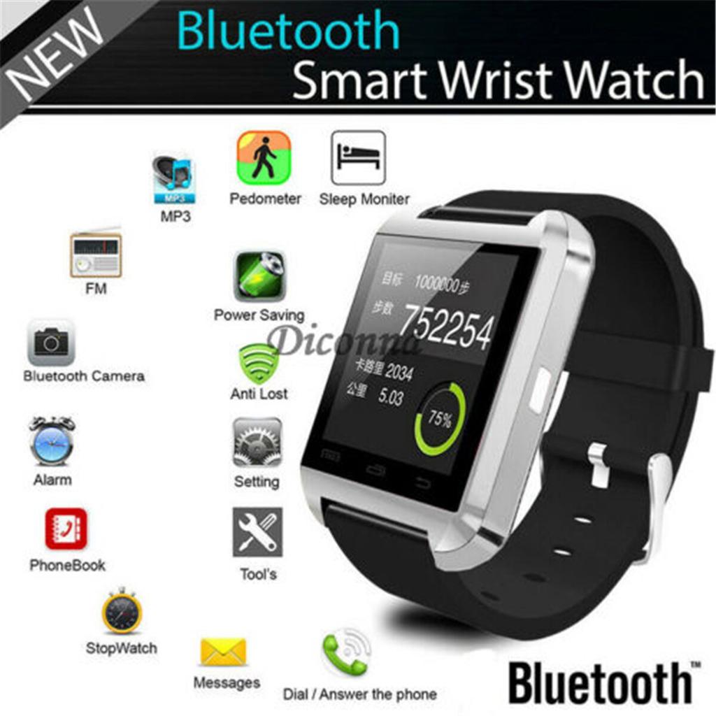 Buy U8 Smart Watch Phone Bluetooth Friend for Android IOS iPhone ...