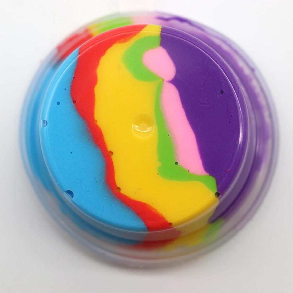 Buy Fluffy Rainbow Slime Putty Mud Clay Plasticine Sludge Stress Relief ...