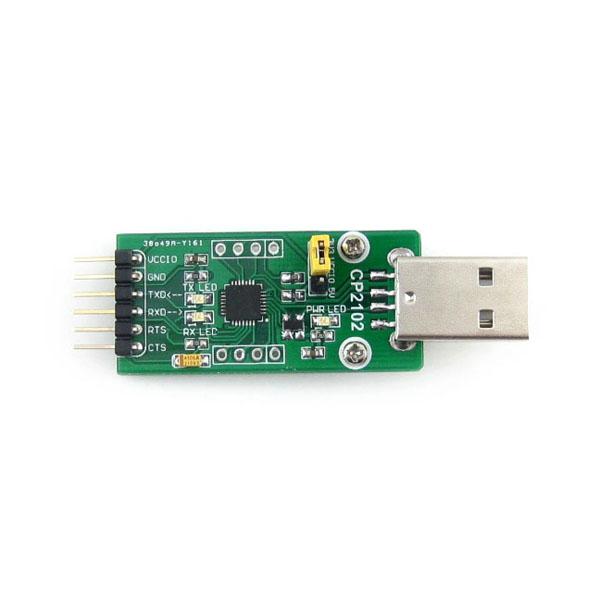 Buy Waveshare CP2102 USB UART Board(type A) Single-Chip USB To UART ...