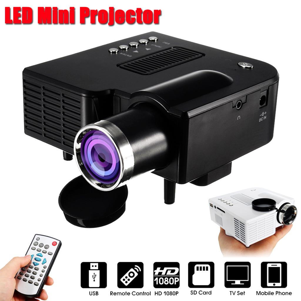 Buy UC28 1080P Full HD Mini Projector Multimedia LED Home Cinema ...