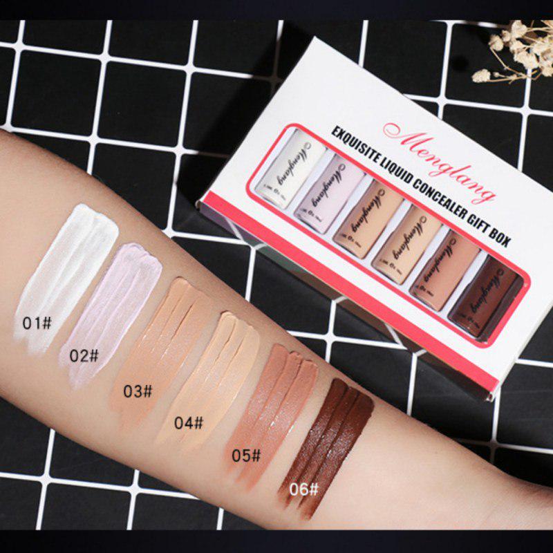 Buy Beauty Concealer Set & Kit Natural Foundation Face Cream Brush ...
