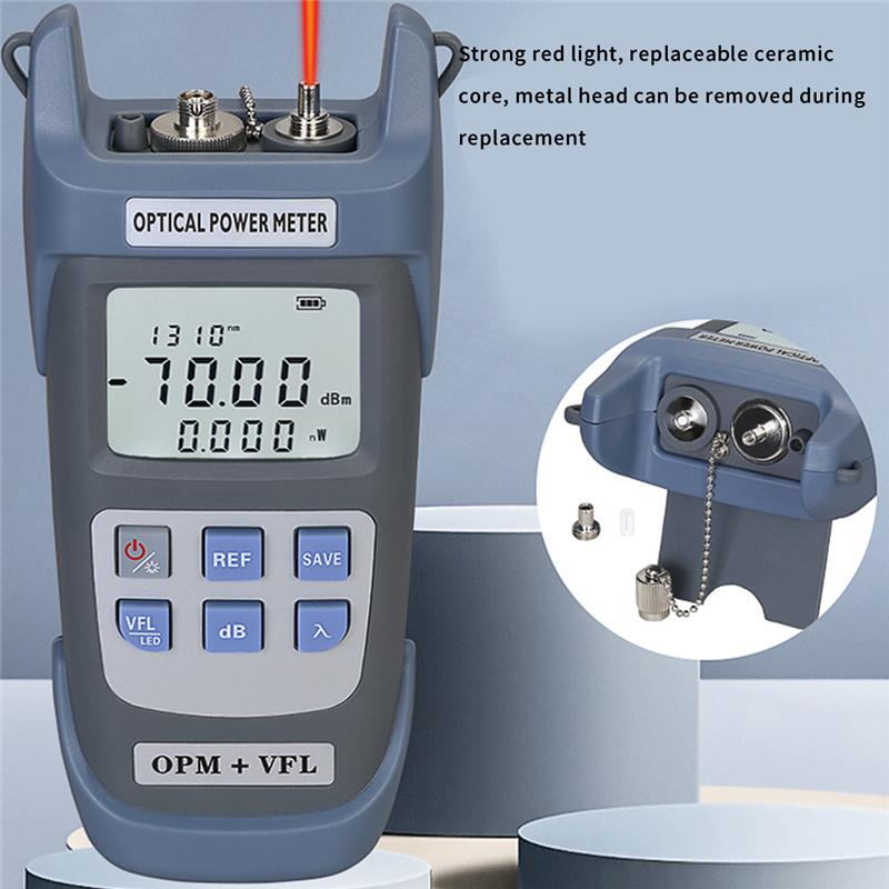 Comptyco -G710B Optical Power Meter(Opm -70 -+10Dbm) With Visual Fault ...
