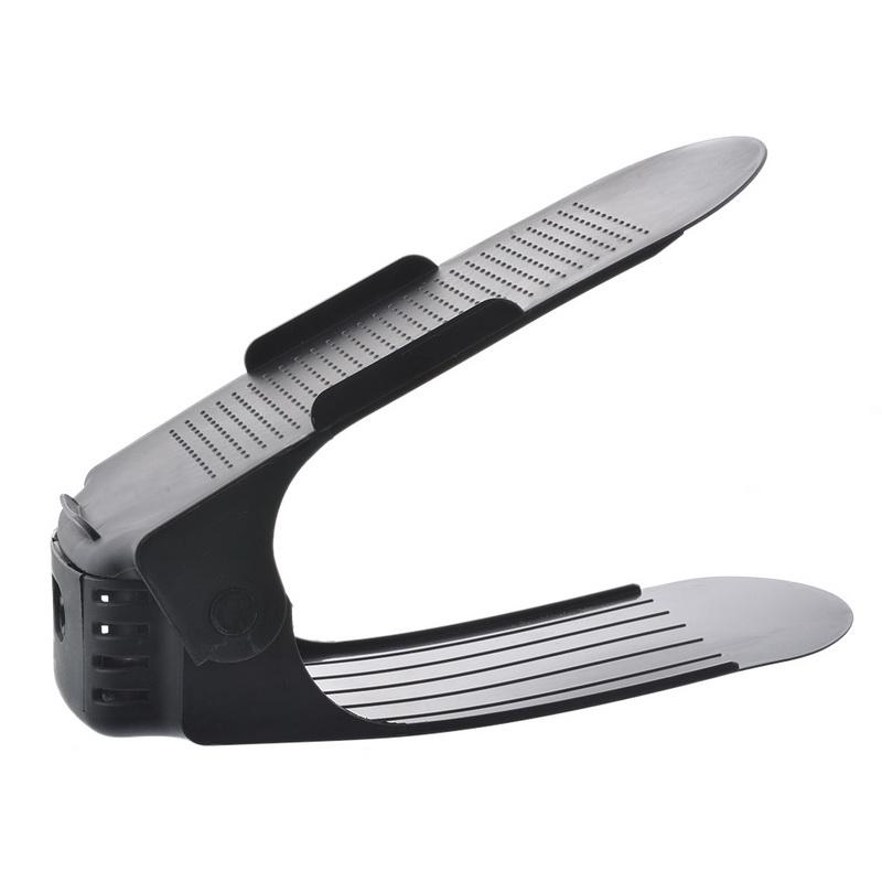 Buy 1Pcs Adjustable Random Color Double Layer Shoe Storage Organizer ...