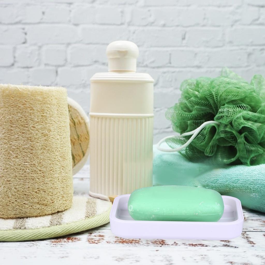1Pc Double Layers Practical Soap Tray Kitchen Shower Bathroom Soap ...