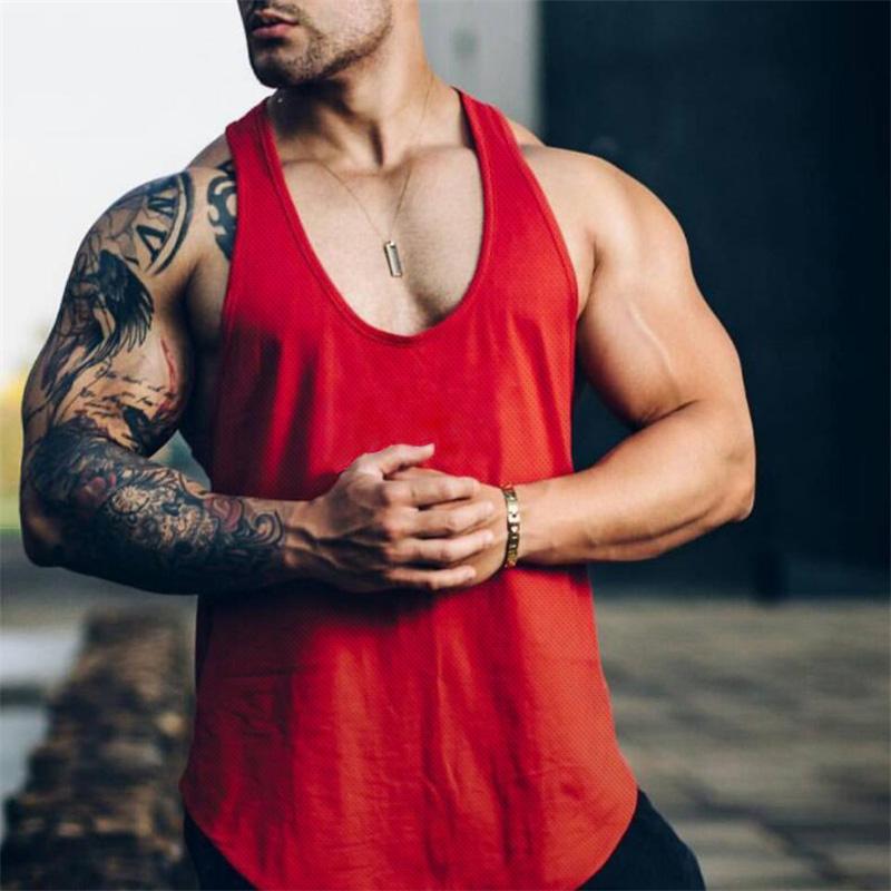 Buy GYM ANIMAL Gym Mesh Clothing Bodybuilding Sleeveless Fitness Vest ...