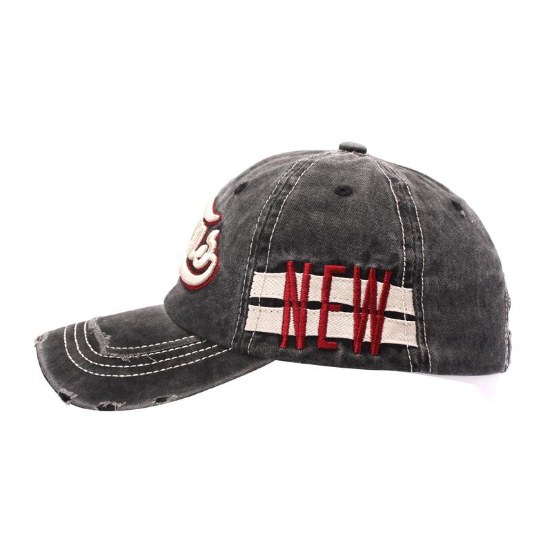 Buy 2021 Jeans Washed Denim Baseball Cap Snapback Hats Summer Autumn ...