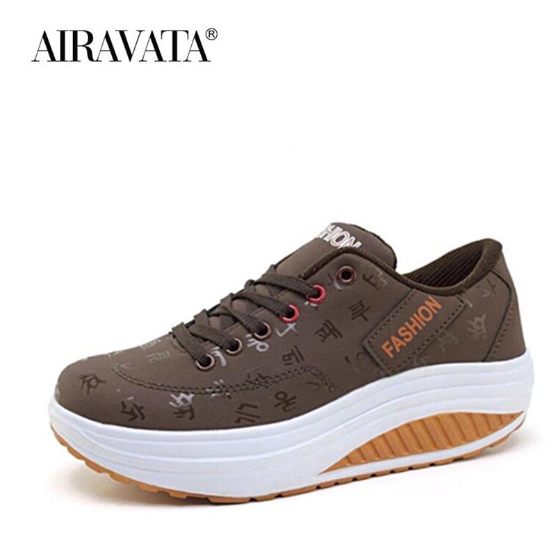 Buy Women's Shake Shoes Lightweight Comfortable Thick Bottom Casual ...
