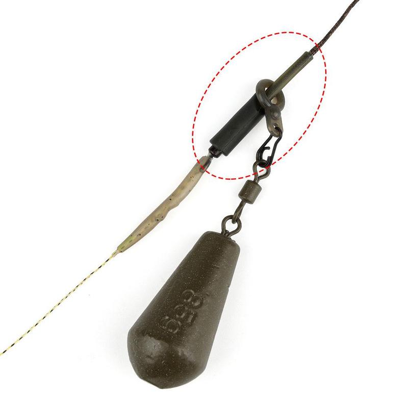 Buy 10pcs Carp Fishing Safety Clip Rubber Tubes Carp Fishing Tackle ...