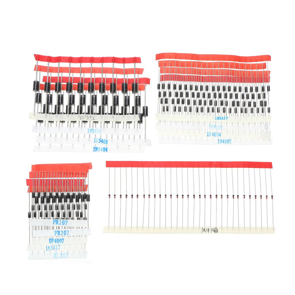 Buy 200pcs Fast Switching Schottky Diode Assorted Kit Rectifier Diodes ...