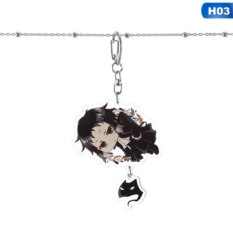 Buy New Fashion Anime Bungou Stray Dogs Atsushi Acrylic Keychain 4 ...