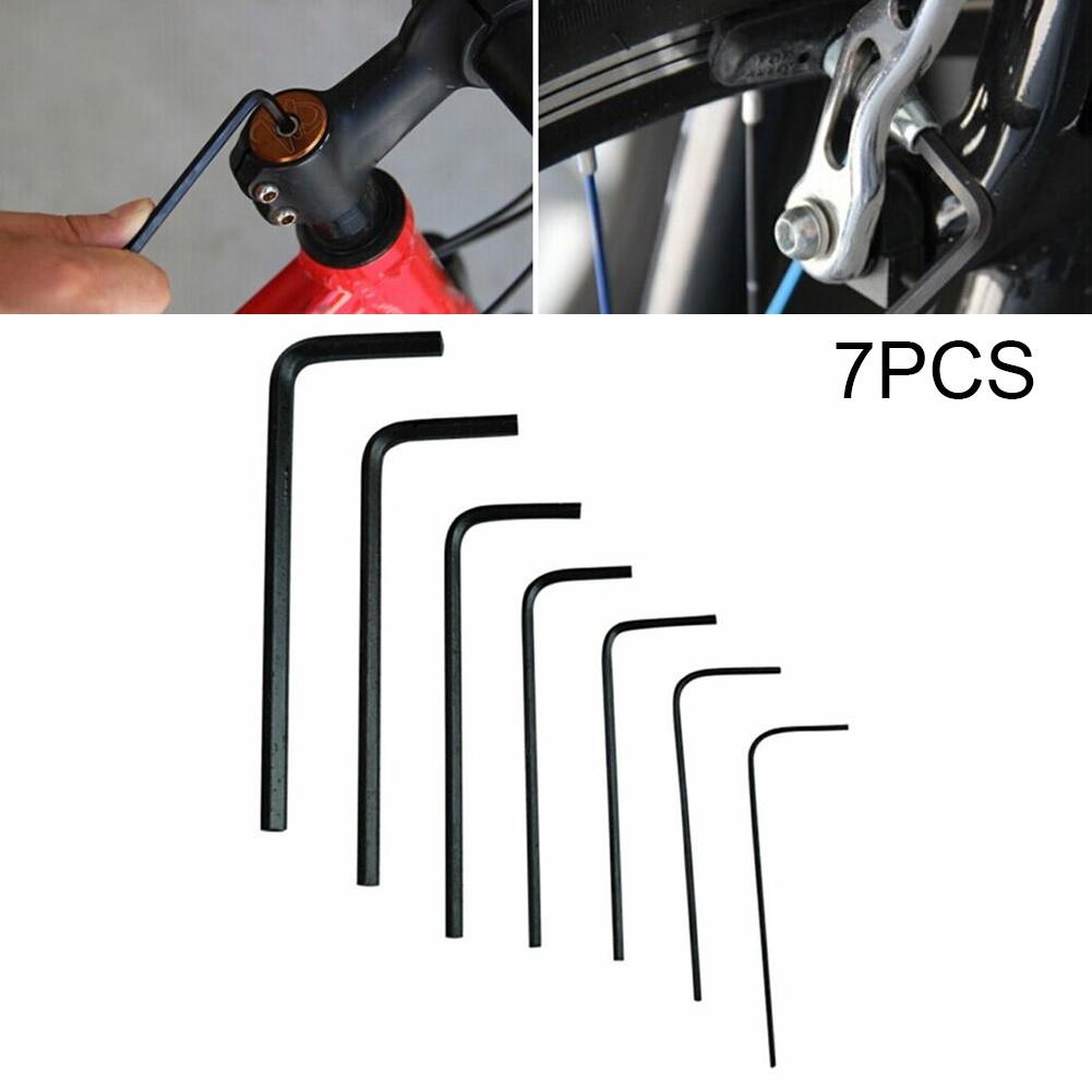 Buy 7pcs 0.7mm-3mm Micro Hex Wrench Suitable For Bicycles Motorcycles ...