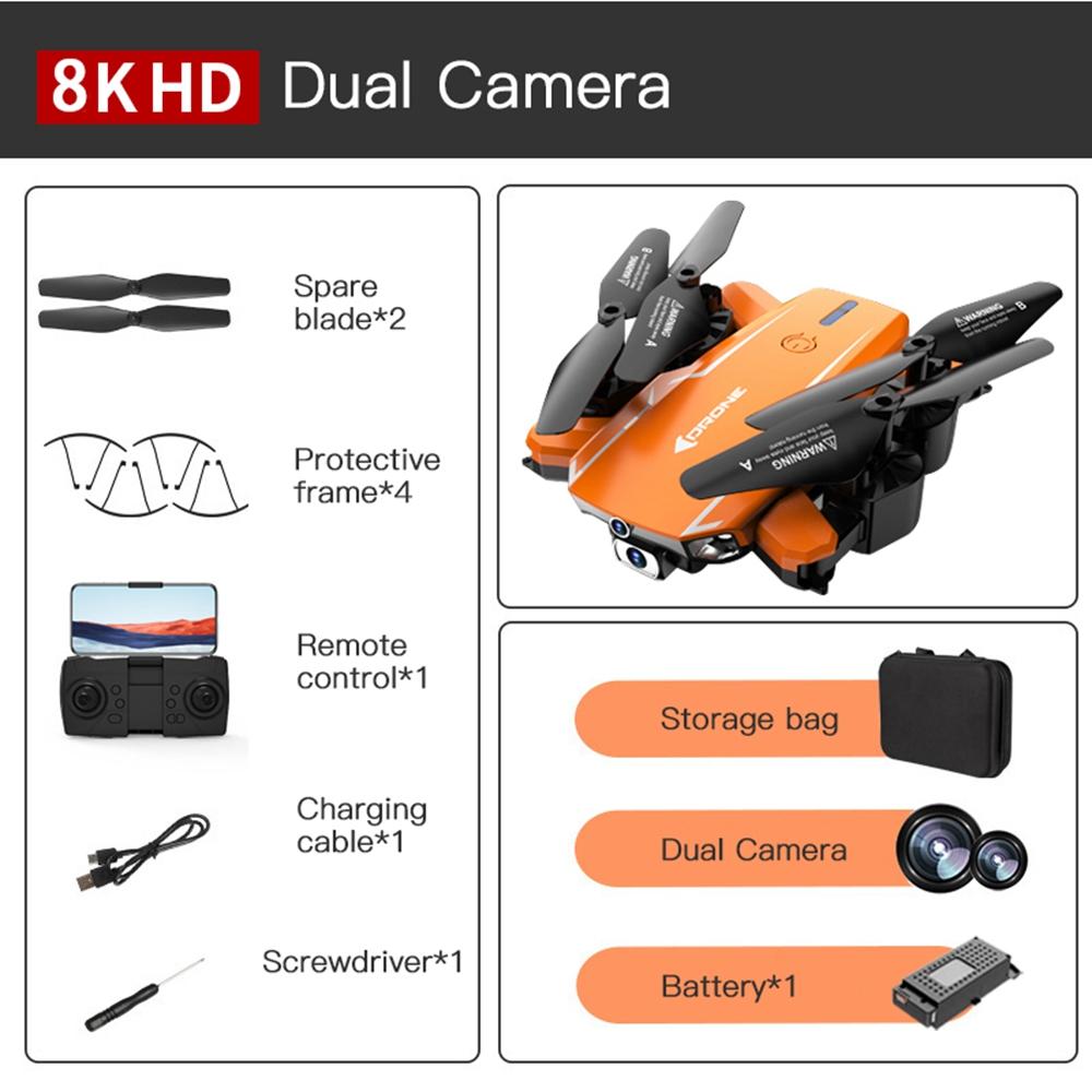 Cheap 8K Drone 5G GPS Professional Obstacle Avoidance UVA Dual Camera HD Aerial Photography ...