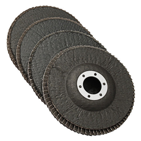 40/60/80/120 115mm Grit Sanding Polishing Disc Shank Abrasives Hook ...