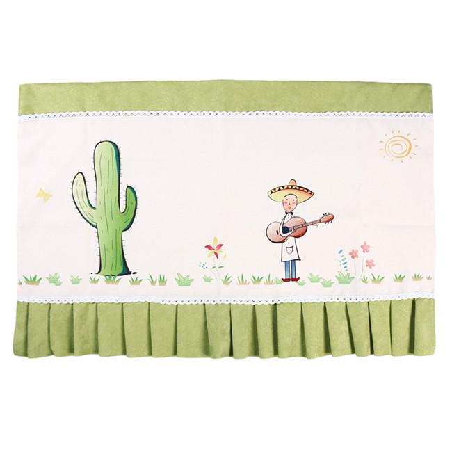 Buy TV Covers Cover TV Decorative Hood Curtain Decoration Print Cute ...