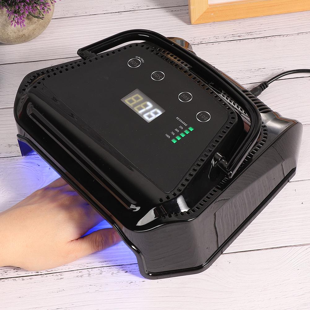 Buy 72W Nail Gel Curing Light Rechargeable LED Digital Display Nail ...