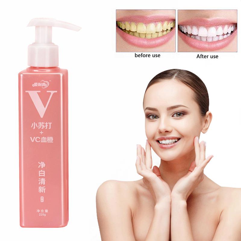 Buy Orange Flavor Toothpaste Stain Removal Teeth Whitening Tooth Paste ...