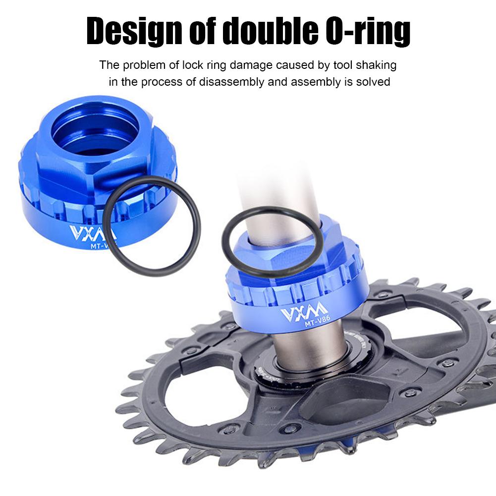 VXM Crankset Mounting Sleeve 12-Speed Bike Chainring Tool Crank Arm ...