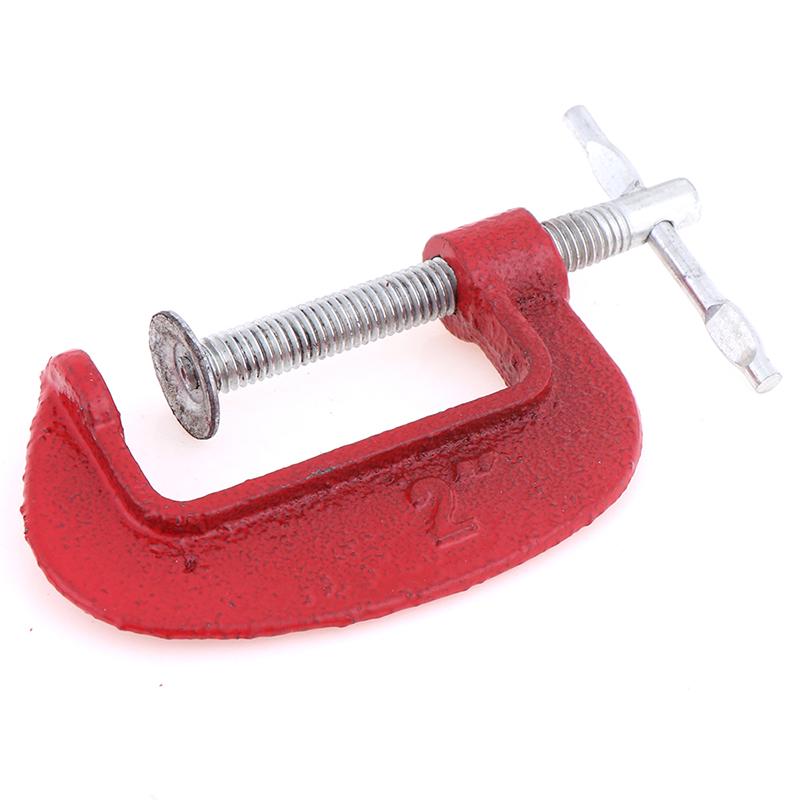 Buy Adjust Heavy Duty G Clamp 2/3Inch C/W Soft Jaw Pads G Clamp Iron ...