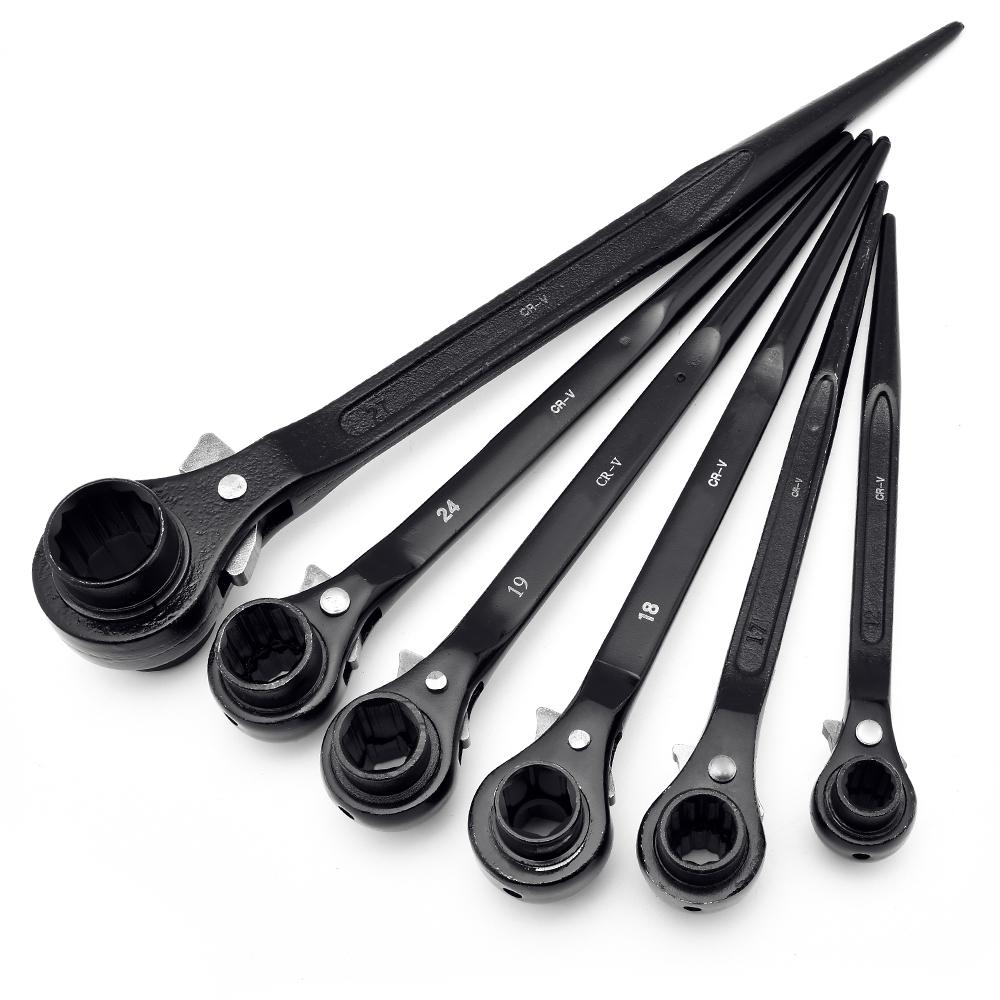 Buy 10-30mm Double Socket Podger Spanner Hardened CrV 10 17 19 30mm ...