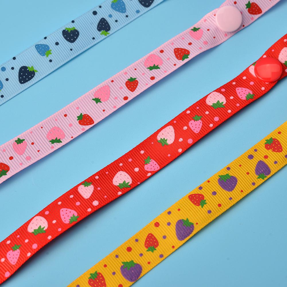 Köp Fruir Pacifier Clip Lanyard Nursing Dummy Print Strap NippleHolder ...