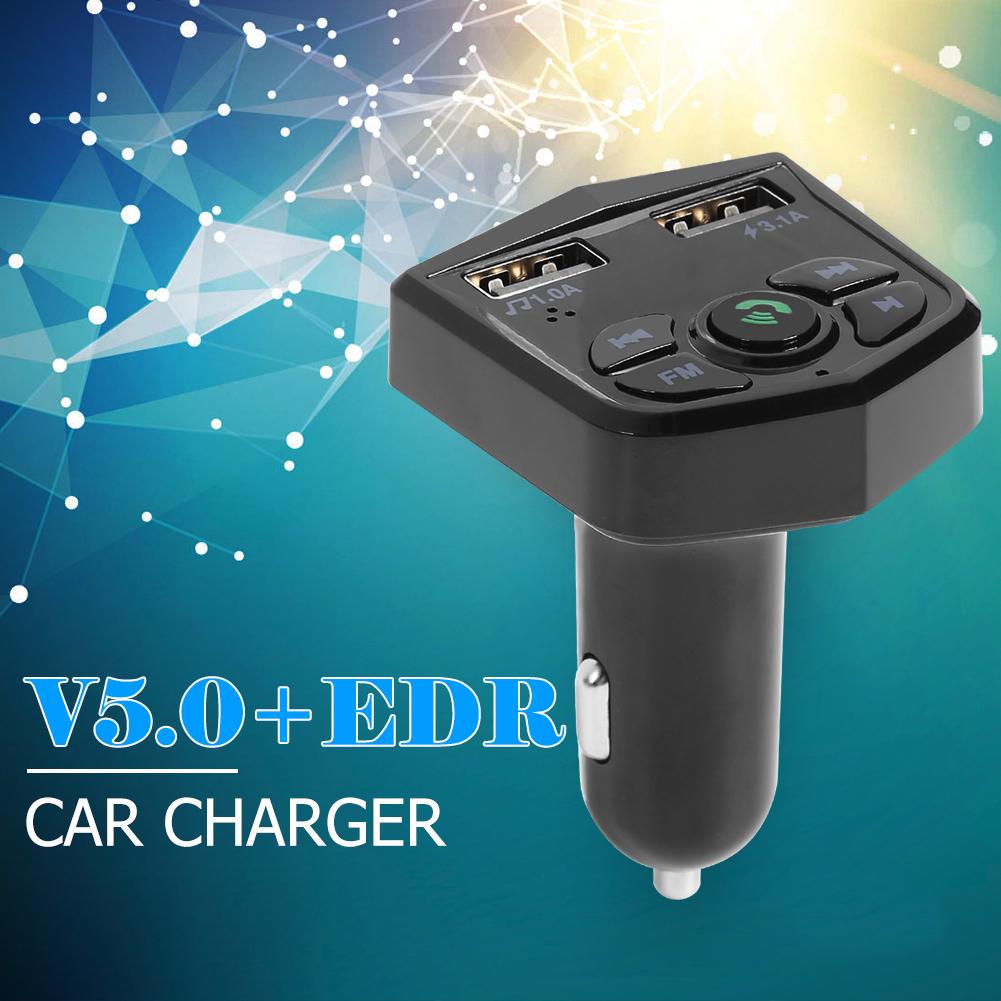 Buy 803E Bluetooth Handsfree Car Kit FM Transmitter MP3 Player Dual USB ...