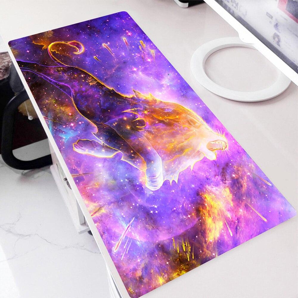 Buy Anime Lion Mouse Pad Carpet Pc Gaming Keyboard Mat Setup Gamer ...