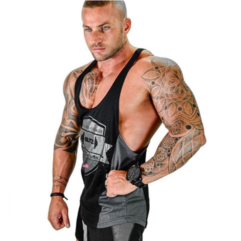 2020 New Brand Bodybuilding Stringer Tank Tops Men Fitness Singlets ...