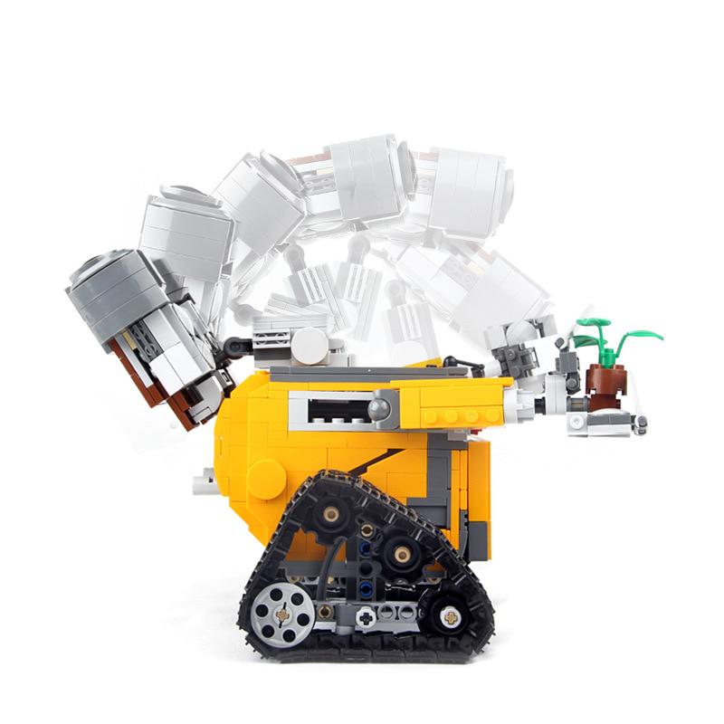 687pcs Idea Robot WALL E Building Blocks Kit Toys For Children ...