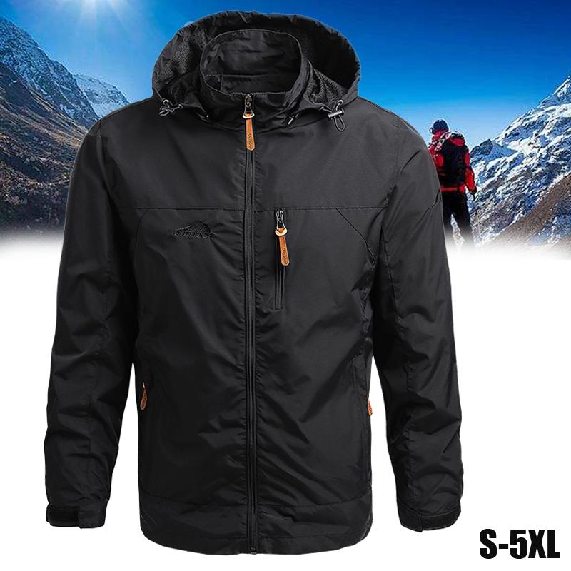 Buy Men's Mountaineering Jacket Quick-drying Windbreaker Outdoor Sports ...