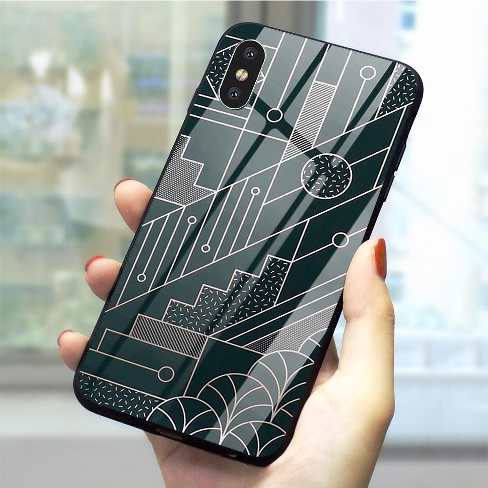 Palace of Versailles Glass Phone Case For iPhone 5S Cover 7 8 Plus X XS ...