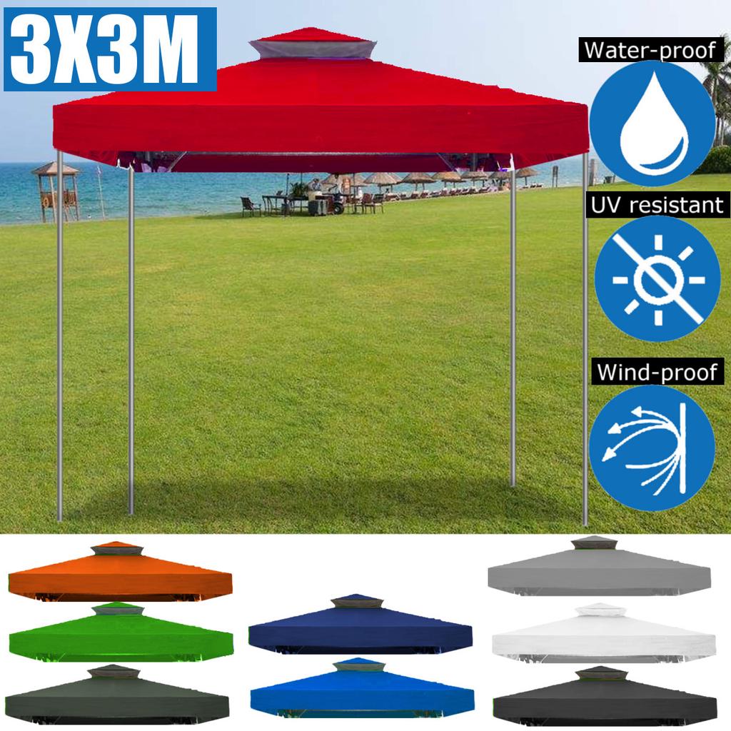 Buy Top Cover Outdoor Gazebo Garden Marquee Tent Replacement Sun Shade ...