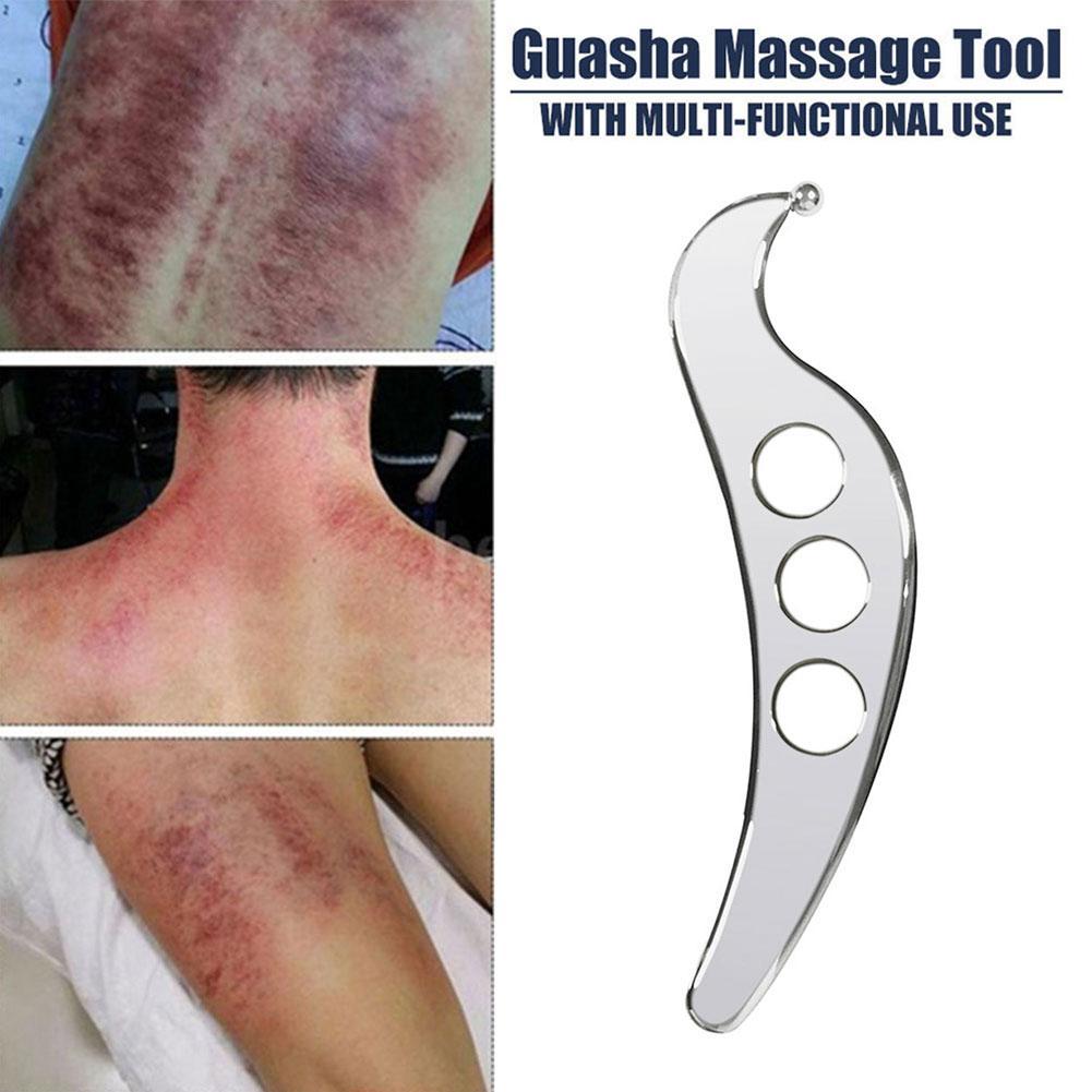 Buy Gua Sha Tool Stainless Steel Manual Scraping Massager Physical ...