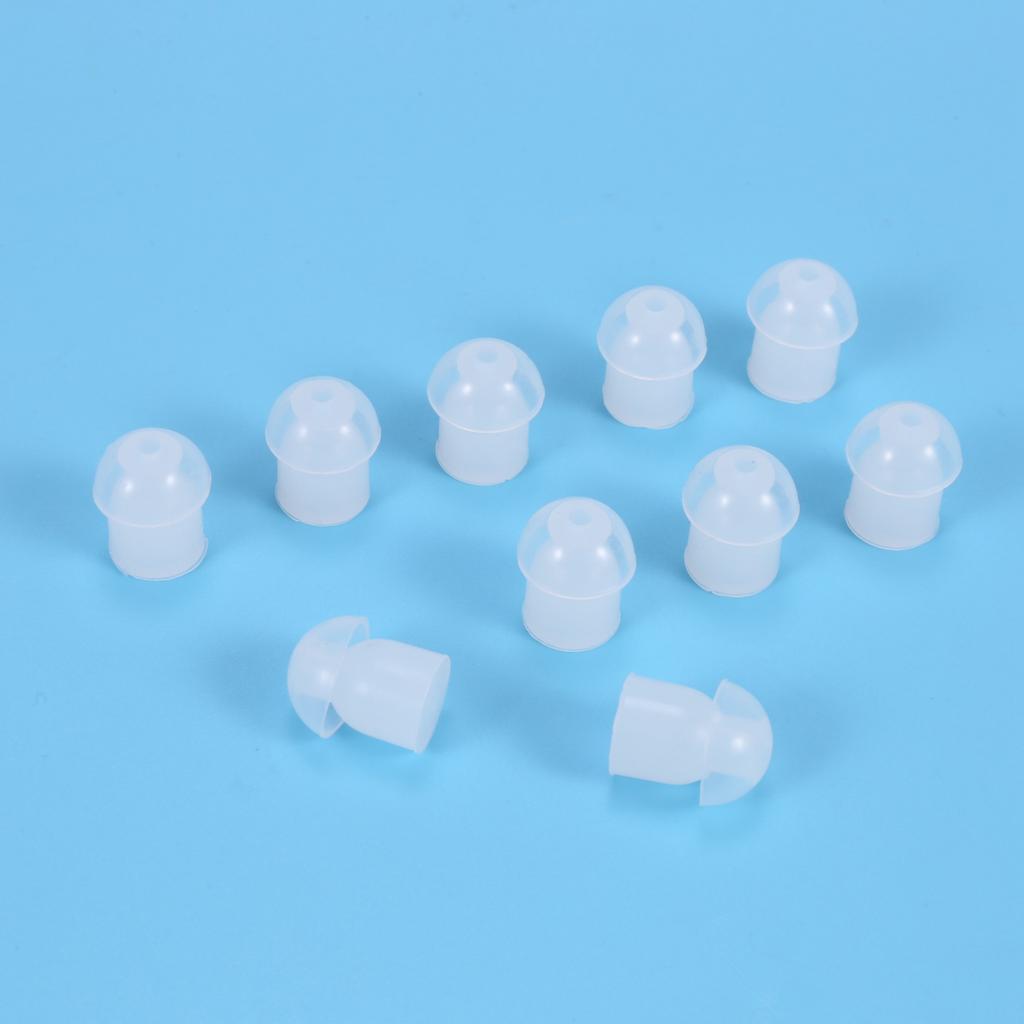 Buy Replacement Mushroom Earbud Ear Tips for Two Way Radio Coil Tube ...
