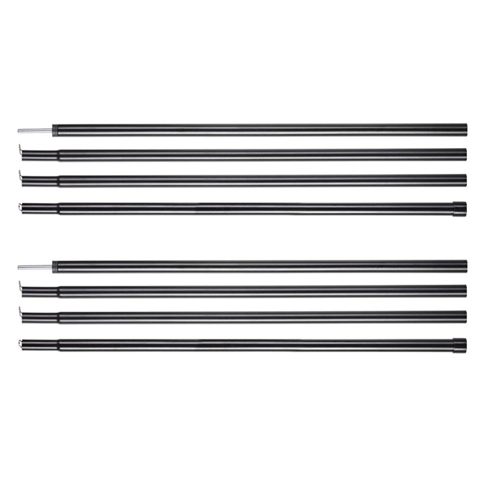 2m/6.6ft Tent Awning Pole Folding Zinc Plated Iron Tube Canopy Rod ...