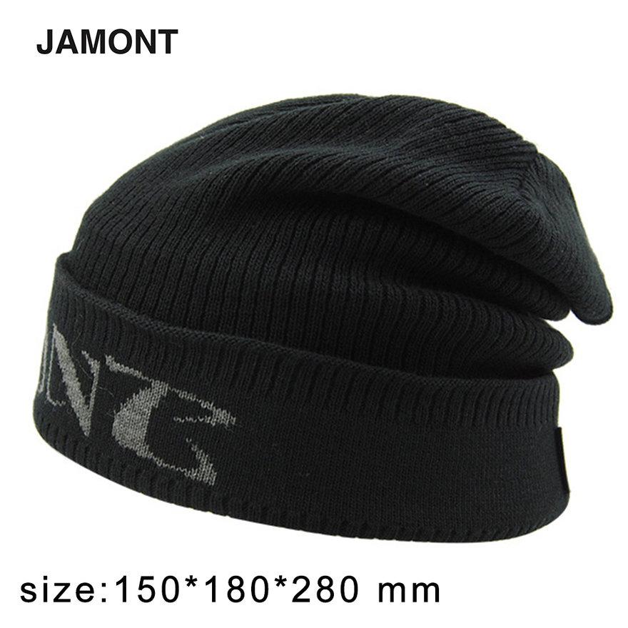 Buy JAMONT Cap Men Hip-Hop Hats Knitted Acrylic Fibres Skullies Beanie ...
