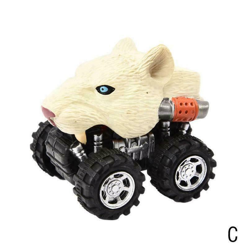 1 x Pull Back Animal Vehicle Set Mini Animal Car Toy Para Niños ...