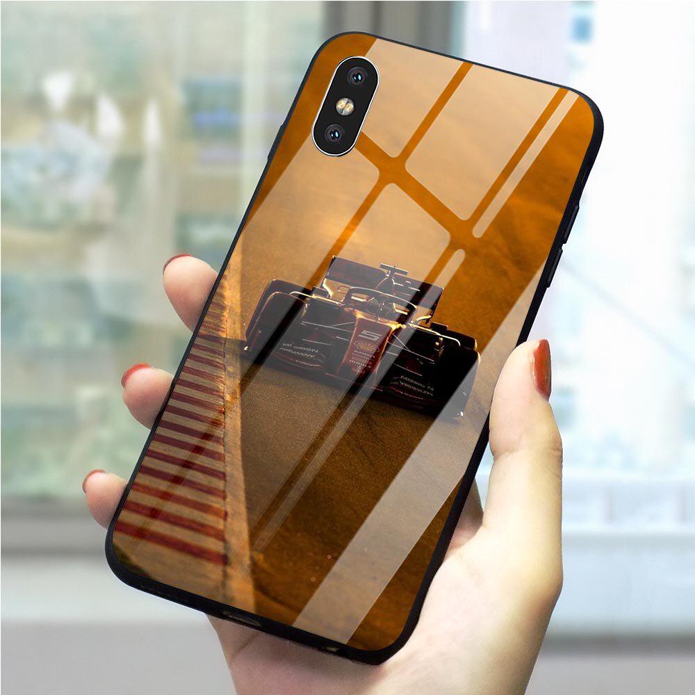 F1 Racing Car Phone Cover For iPhone Xs Max Huawei Xiaomi Samsung Case ...