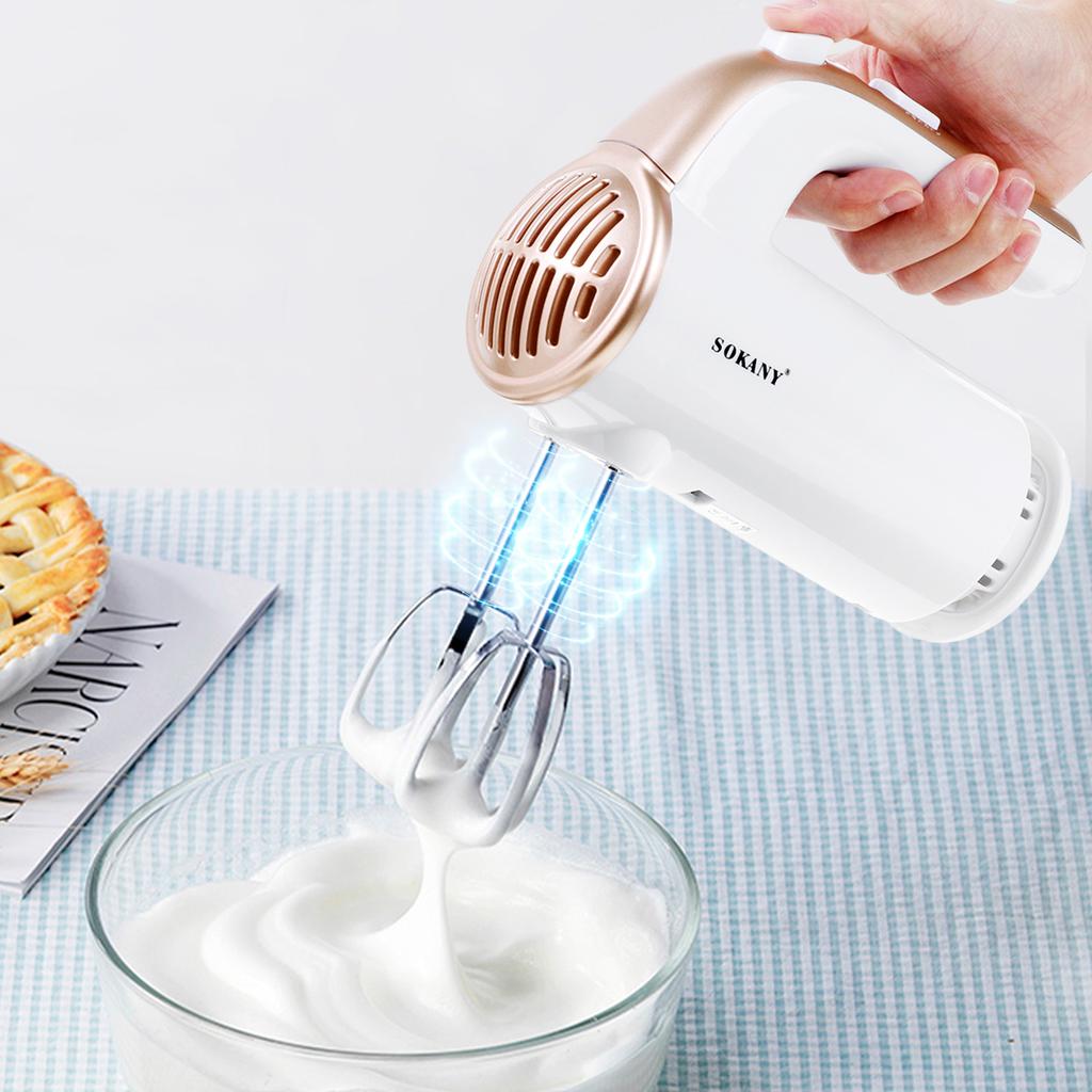 Buy 500W 5 Speed Control Handheld Automatic Eggbeater Mixer ...