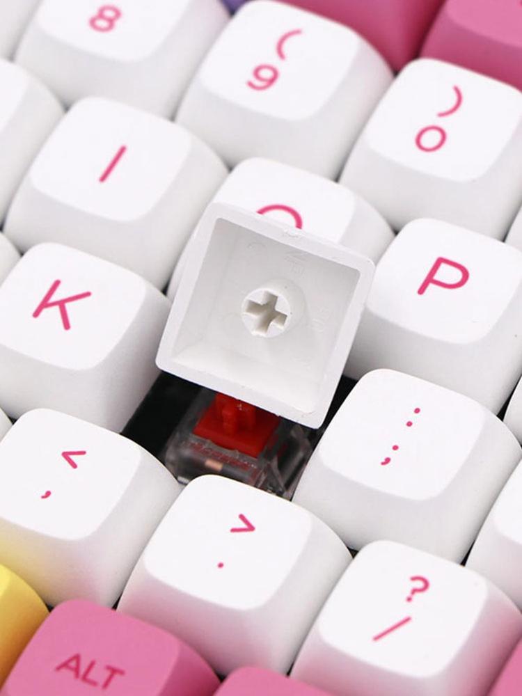 Buy 136 Keys Ice Cream Theme Keycaps For XDA Profile PBT Sublimation ...
